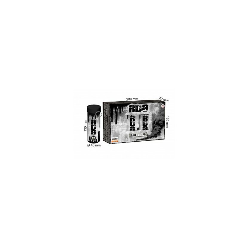 Čierna dymovnica s trhacou poistkou 60 sekúnd | Jutomshop - CBD kvety ...