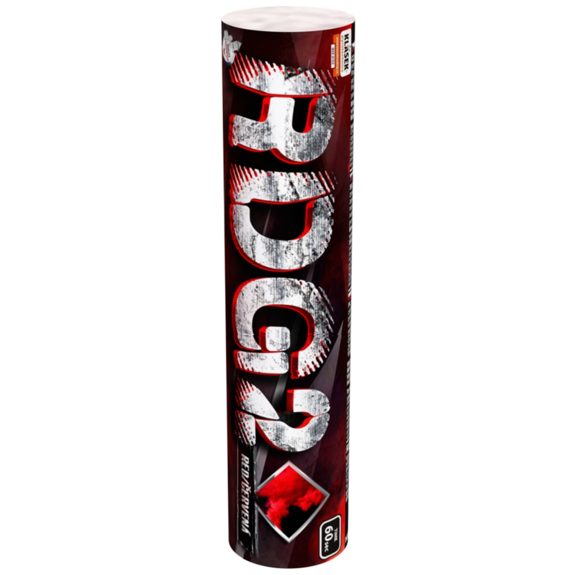 Červená dymovnica 60s | Jutomshop - CBD kvety, zábavná pyrotechnika ...